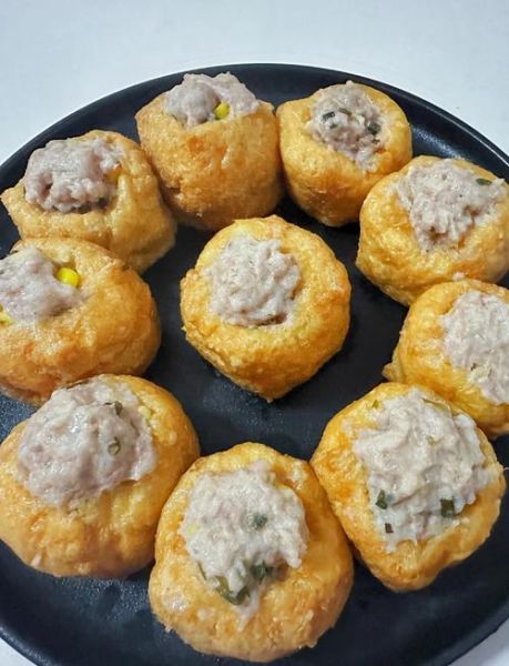 油豆腐塞肉怎么做好吃_油豆腐塞肉的家常做法-第1张图片-山城妙识