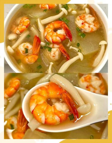 冬瓜虾仁汤怎么做好喝_冬瓜虾仁汤的家常做法-第1张图片-山城妙识