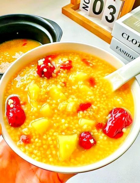 苹果小米粥的做法_苹果小米粥怎么煮才粘稠-第1张图片-山城妙识 苹果小米粥的做法_苹果小米粥怎么煮才粘稠-第1张图片-山城妙识