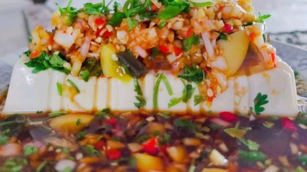 内酯豆腐皮蛋怎么凉拌好吃_内酯豆腐皮蛋凉拌做法-第3张图片-山城妙识