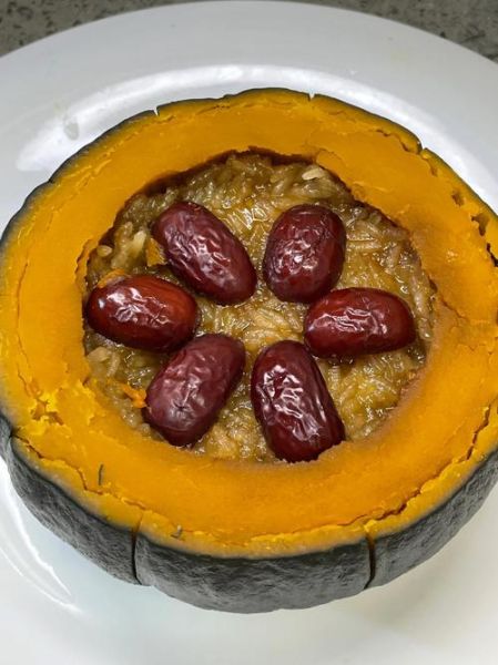 南瓜糯米饭怎么做_南瓜糯米饭家常做法-第1张图片-山城妙识 南瓜糯米饭怎么做_南瓜糯米饭家常做法-第1张图片-山城妙识