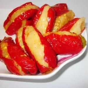 湖南糯米粉灌辣椒怎么做_糯米粉灌辣椒正宗做法-第3张图片-山城妙识