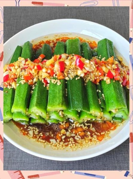 凉拌秋葵怎么做_秋葵焯水几分钟才脆-第2张图片-山城妙识