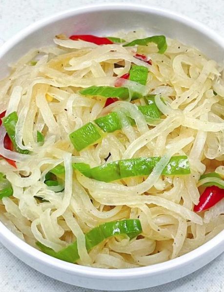 炒白萝卜丝怎么炒好吃_白萝卜丝家常做法步骤-第1张图片-山城妙识 炒白萝卜丝怎么炒好吃_白萝卜丝家常做法步骤-第1张图片-山城妙识