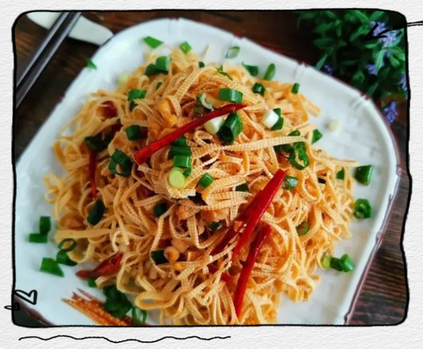 炝拌干豆腐丝怎么做_干豆腐丝焯水几分钟-第2张图片-山城妙识