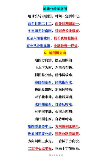 初中地理怎么快速记忆_地理知识速记技巧-第1张图片-山城妙识 初中地理怎么快速记忆_地理知识速记技巧-第1张图片-山城妙识