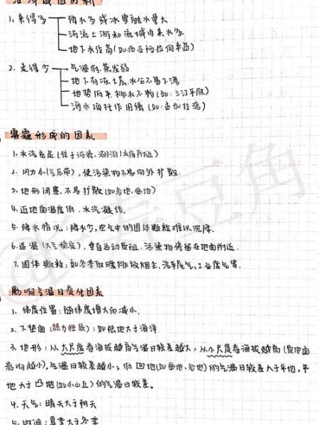 高三地理二轮复习怎么学_高考地理大题答题模板-第2张图片-山城妙识 高三地理二轮复习怎么学_高考地理大题答题模板-第2张图片-山城妙识