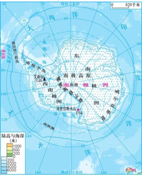 南极洲地图怎么看_南极地理冷知识-第1张图片-山城妙识 南极洲地图怎么看_南极地理冷知识-第1张图片-山城妙识