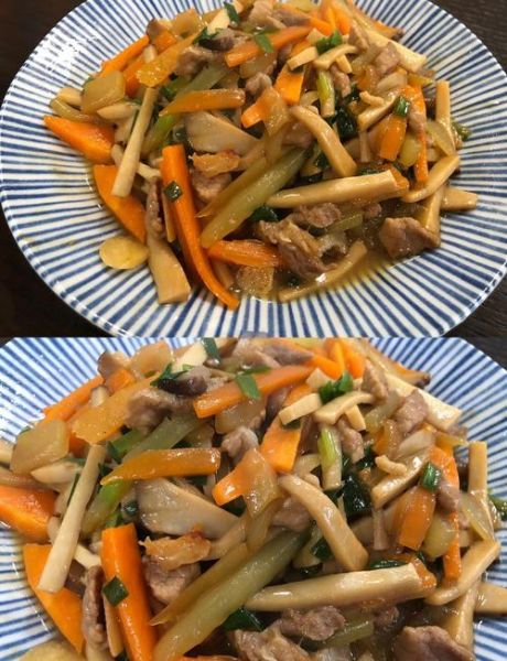 鸡腿菇怎么炒好吃_鸡腿菇炒肉的家常做法-第2张图片-山城妙识