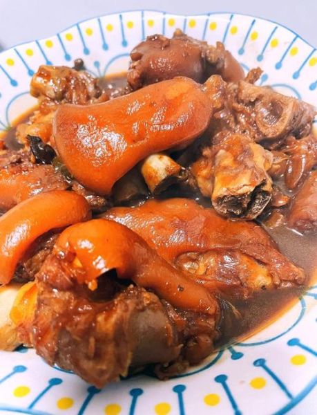 红烧猪蹄高压锅做法_高压锅压多久才软糯-第1张图片-山城妙识