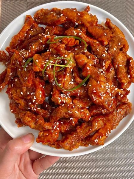 糖醋里脊怎么做_糖醋里脊的做法步骤-第1张图片-山城妙识