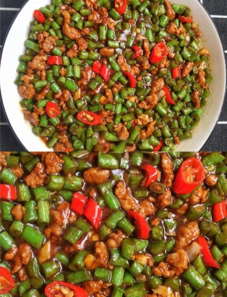 肉末豇豆怎么炒好吃_肉末豇豆要不要焯水-第1张图片-山城妙识