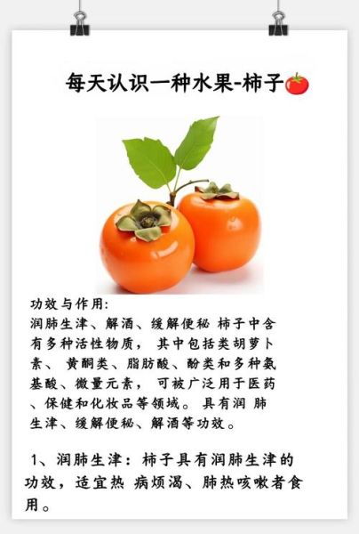 吃柿子有什么好处_柿子对人身体有什么好处-第2张图片-山城妙识 吃柿子有什么好处_柿子对人身体有什么好处-第2张图片-山城妙识