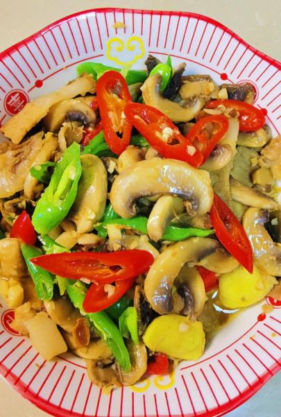 蘑菇炒肉怎么炒好吃_蘑菇炒肉的做法大全-第2张图片-山城妙识