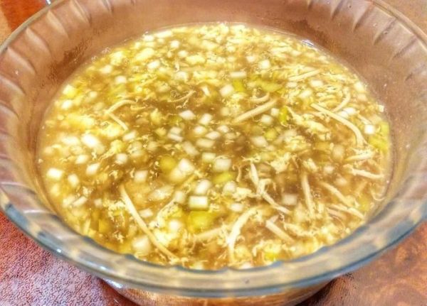 韭黄酸汤怎么做_韭黄酸汤的做法窍门-第1张图片-山城妙识 韭黄酸汤怎么做_韭黄酸汤的做法窍门-第1张图片-山城妙识