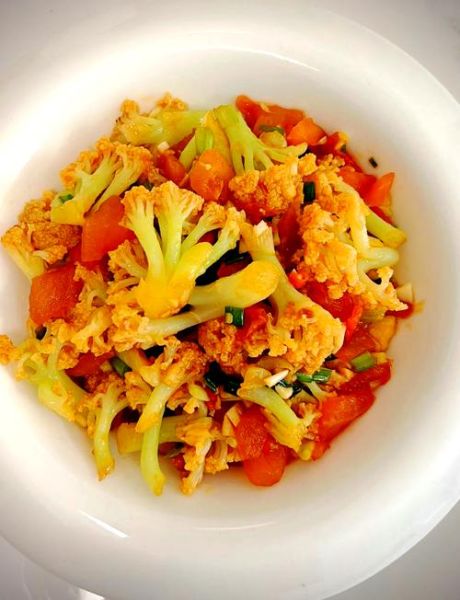 西红柿炒花菜怎么炒好吃又简单_西红柿炒花菜的家常做法-第1张图片-山城妙识 西红柿炒花菜怎么炒好吃又简单_西红柿炒花菜的家常做法-第1张图片-山城妙识