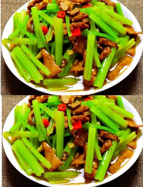 芹菜炒什么好吃家常菜_芹菜炒肉怎么炒才嫩-第1张图片-山城妙识