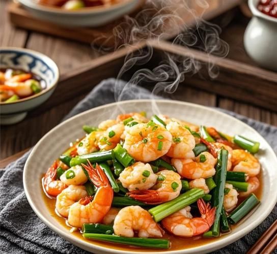 葱炒河虾怎么做_葱炒河虾的家常做法-第1张图片-山城妙识 葱炒河虾怎么做_葱炒河虾的家常做法-第1张图片-山城妙识