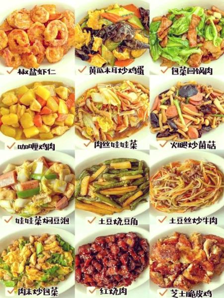 食堂荤菜菜谱大全图片_荤菜怎么搭配最下饭-第1张图片-山城妙识