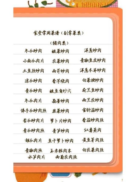 食堂荤菜菜谱大全图片_荤菜怎么搭配最下饭-第3张图片-山城妙识