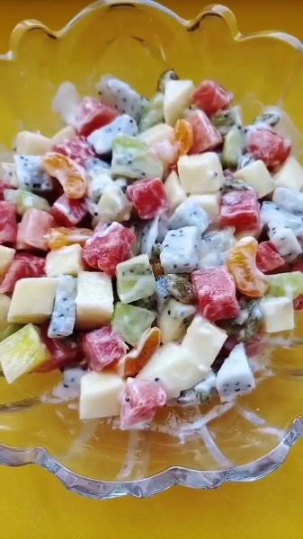 自制水果沙拉怎么做_水果沙拉用什么酱好吃-第1张图片-山城妙识 自制水果沙拉怎么做_水果沙拉用什么酱好吃-第1张图片-山城妙识