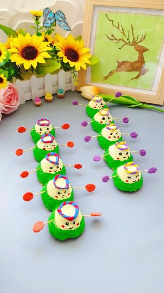 鸡蛋盒子能做什么手工_鸡蛋托创意作品教程-第3张图片-山城妙识