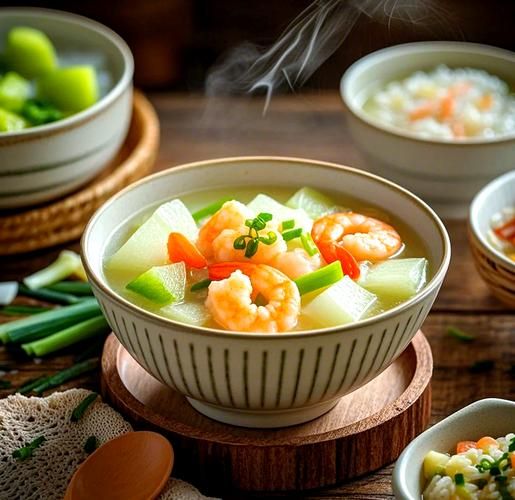 虾仁冬瓜汤的做法_虾仁冬瓜汤怎么做好喝-第2张图片-山城妙识 虾仁冬瓜汤的做法_虾仁冬瓜汤怎么做好喝-第2张图片-山城妙识