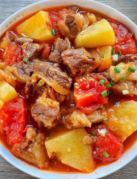 牛腩土豆西红柿怎么红烧才软烂_牛腩炖多久最入味-第1张图片-山城妙识