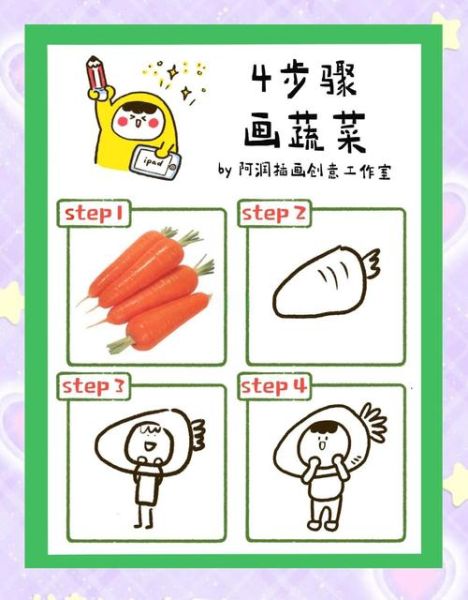 蔬菜简笔画卡通怎么画_蔬菜卡通画教程-第2张图片-山城妙识 蔬菜简笔画卡通怎么画_蔬菜卡通画教程-第2张图片-山城妙识