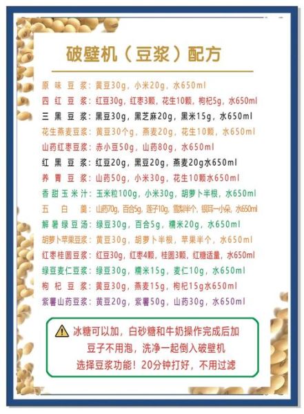 豆浆怎么打好喝又营养_豆浆机食谱推荐-第1张图片-山城妙识 豆浆怎么打好喝又营养_豆浆机食谱推荐-第1张图片-山城妙识