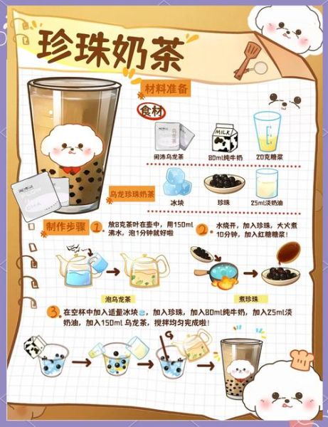 珍珠奶茶怎么做好喝_珍珠煮多久才Q弹-第1张图片-山城妙识