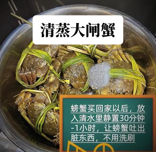 清蒸螃蟹怎么清洗干净_螃蟹清洗视频教程-第3张图片-山城妙识