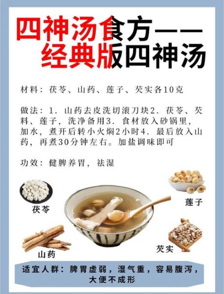 四神汤的功效与作用禁忌_适合哪些人喝-第2张图片-山城妙识