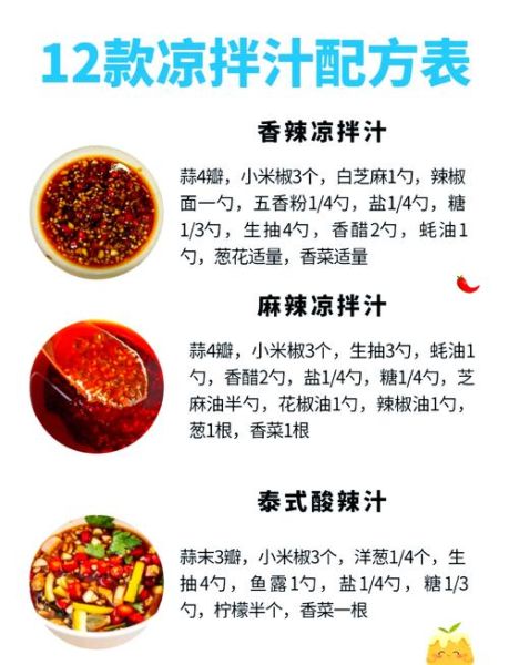 凉菜汁怎么调_50道凉菜汁配方-第1张图片-山城妙识 凉菜汁怎么调_50道凉菜汁配方-第1张图片-山城妙识