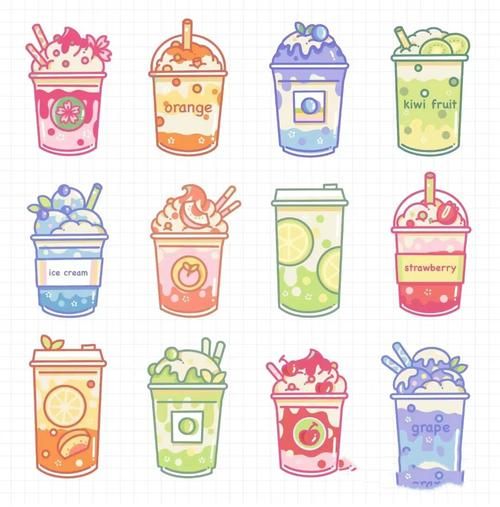 简笔画小零食怎么画_萌萌零食手绘教程-第3张图片-山城妙识