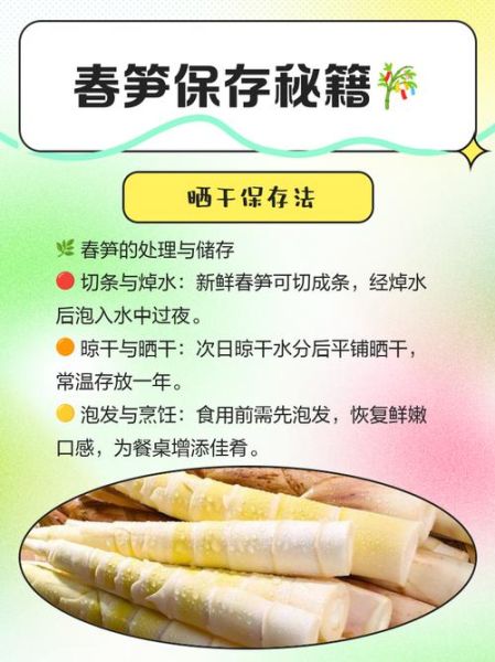 春笋怎么保存时间长_春笋可以放多久-第1张图片-山城妙识 春笋怎么保存时间长_春笋可以放多久-第1张图片-山城妙识