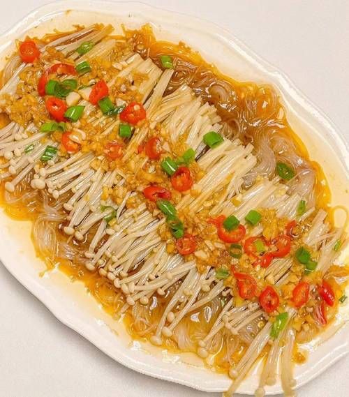 蒜蓉金针菇粉丝怎么做_蒜蓉金针菇粉丝蒸多久-第1张图片-山城妙识 蒜蓉金针菇粉丝怎么做_蒜蓉金针菇粉丝蒸多久-第1张图片-山城妙识