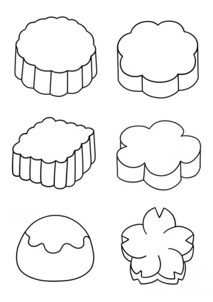 月饼简笔画怎么画_月饼简笔画步骤-第1张图片-山城妙识 月饼简笔画怎么画_月饼简笔画步骤-第1张图片-山城妙识