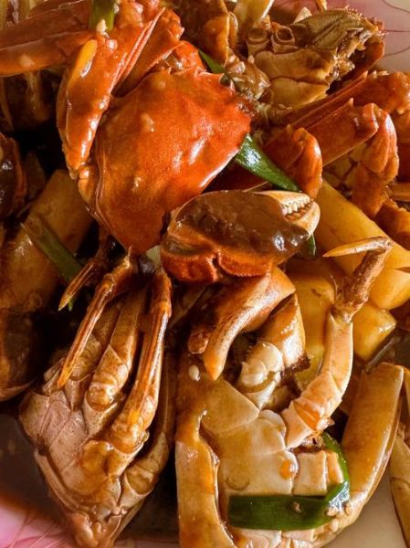 大闸蟹炒年糕怎么做好吃_大闸蟹炒年糕的窍门-第3张图片-山城妙识