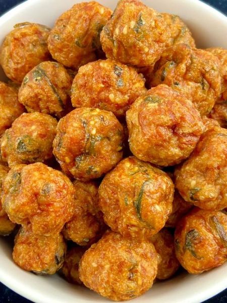 炸肉丸子怎么不粘连_炸肉丸子为什么总粘在一起-第3张图片-山城妙识 炸肉丸子怎么不粘连_炸肉丸子为什么总粘在一起-第3张图片-山城妙识