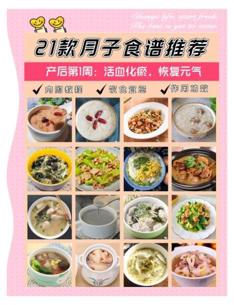 顺产月子食谱_第一周吃什么好-第3张图片-山城妙识 顺产月子食谱_第一周吃什么好-第3张图片-山城妙识
