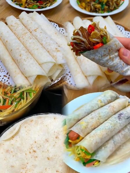 春饼用开水还是温水和面_哪个更软不破皮-第2张图片-山城妙识 春饼用开水还是温水和面_哪个更软不破皮-第2张图片-山城妙识