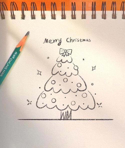圣诞树简笔画怎么画_圣诞树图片大全-第2张图片-山城妙识