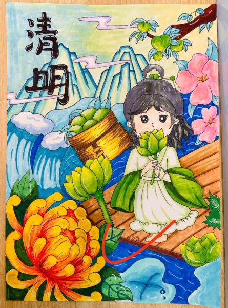 清明节儿童画一等奖怎么画_清明节绘画比赛获奖技巧-第2张图片-山城妙识 清明节儿童画一等奖怎么画_清明节绘画比赛获奖技巧-第2张图片-山城妙识