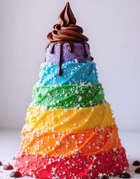 彩虹蛋糕新款图片_彩虹蛋糕怎么做-第1张图片-山城妙识 彩虹蛋糕新款图片_彩虹蛋糕怎么做-第1张图片-山城妙识