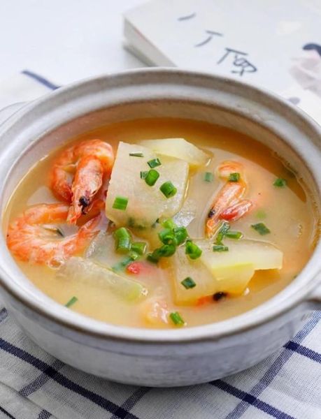 虾仁冬瓜汤怎么做好喝_冬瓜汤去腥技巧-第1张图片-山城妙识 虾仁冬瓜汤怎么做好喝_冬瓜汤去腥技巧-第1张图片-山城妙识