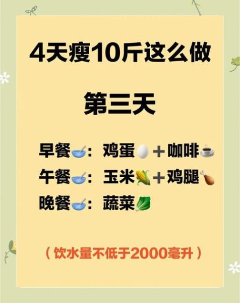 最快减肥法三天瘦10斤_真的可能吗-第3张图片-山城妙识 最快减肥法三天瘦10斤_真的可能吗-第3张图片-山城妙识